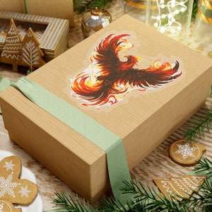 Phoenix Rising Sticker, Out of the Ashes, New Beginnings & Resurrection ...