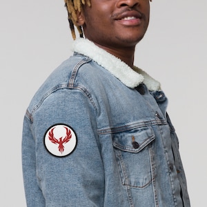 Phoenix Rising Patch, • 3″ (7.6 Cm) in Diameter, Resurrection & New Beginnings Symbol, Ppwerfull ...