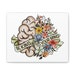 Floral Mental Health Awareness Canvas Print, Ready to Hang (multiple ...