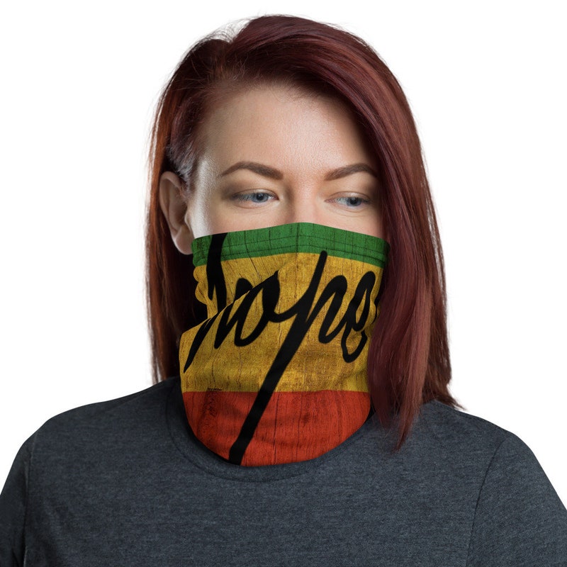 Reggae Face Mask - Etsy