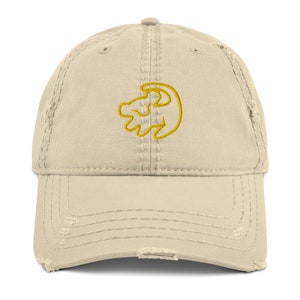 Simba Hat, Embroidered Lion King Simba Drawing, Cute Dad Hat, Simba Cap ...