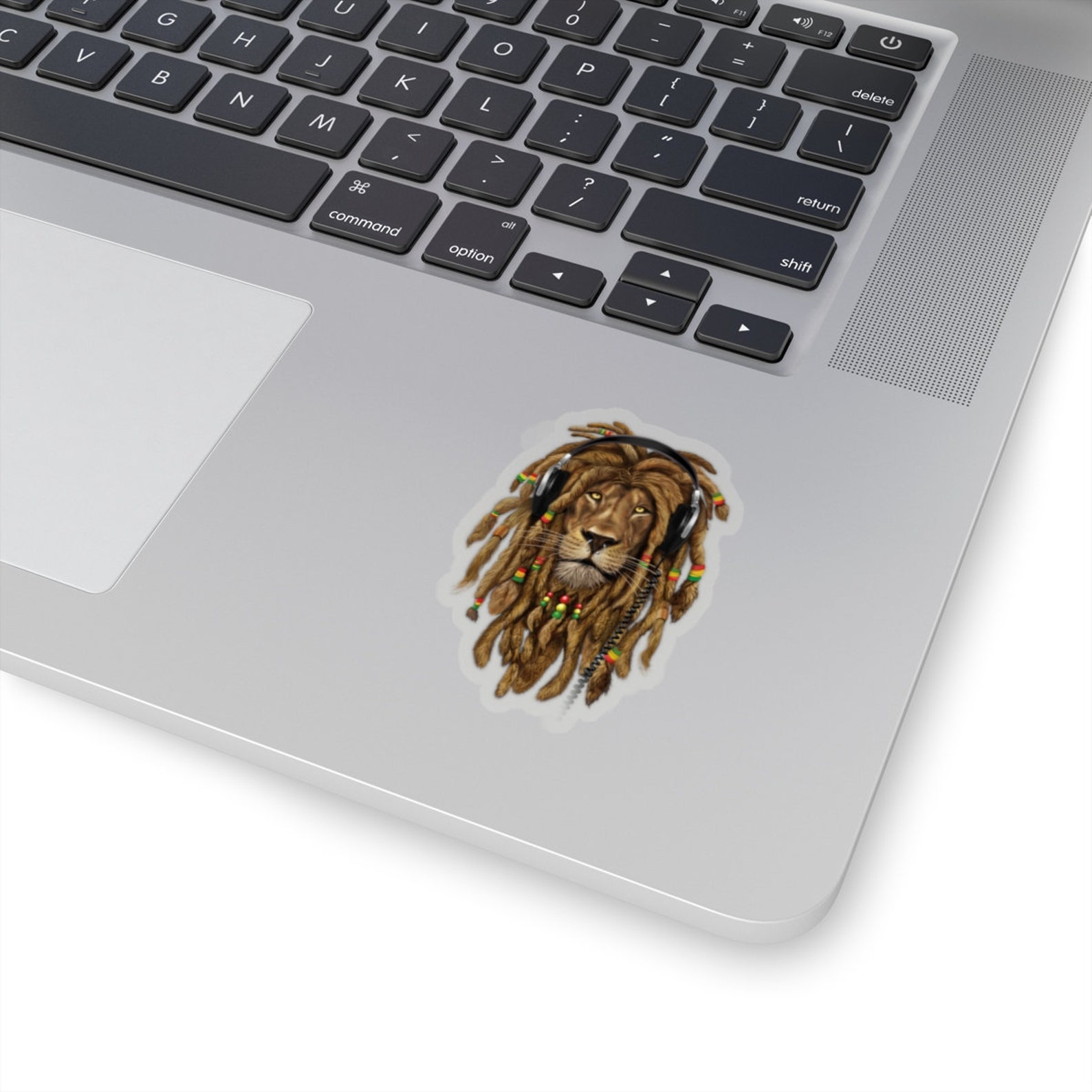 Rasta Lion Sticker, Lion of Judah, Reggae Sticker, Rastafari Kiss-cut ...