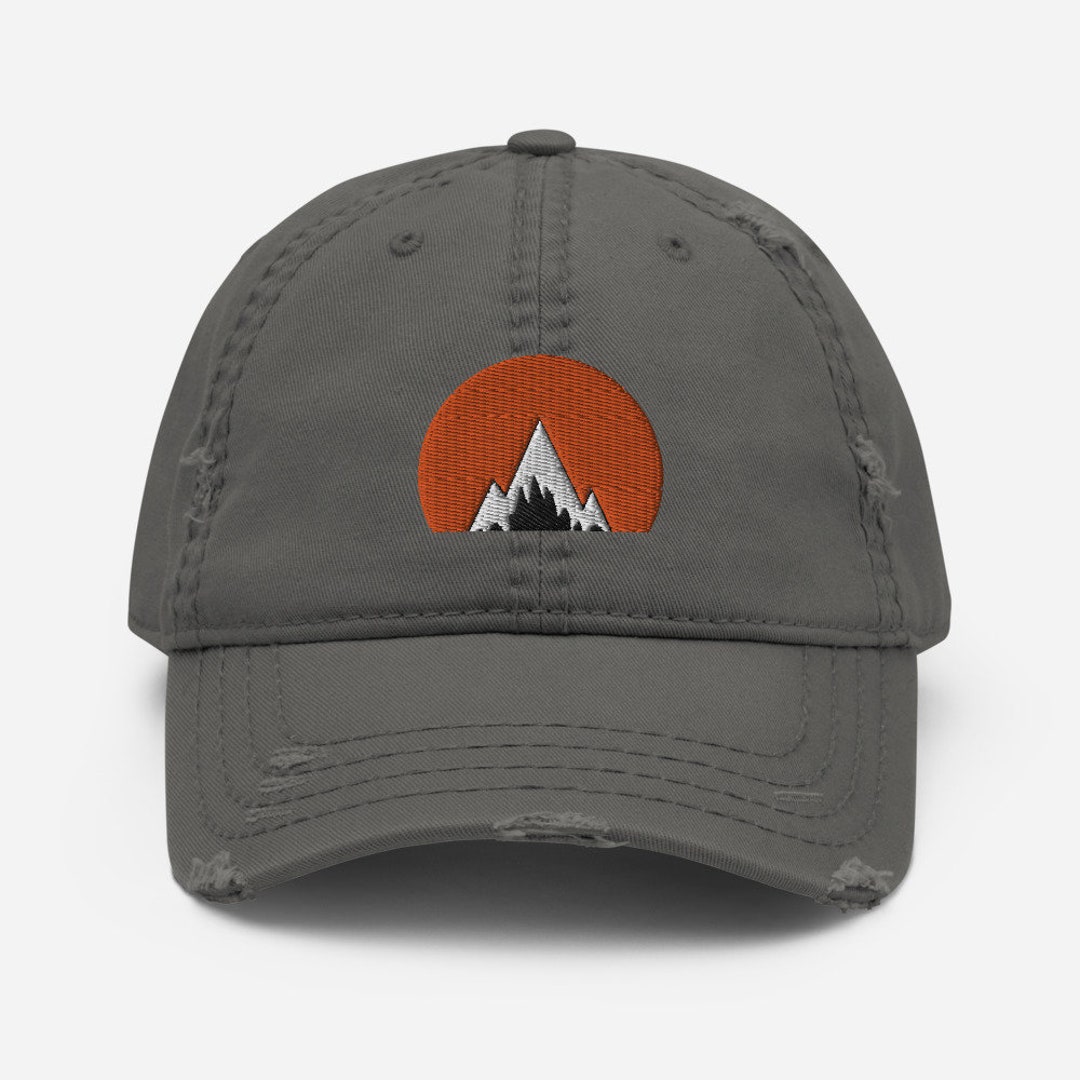 Mountain Sunset Retro Nature Outdoor Hiking Adventure Climbing Lover ...
