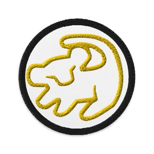 Simba Lion King Patch, Embroidered Patches - Circular 3 In - Etsy