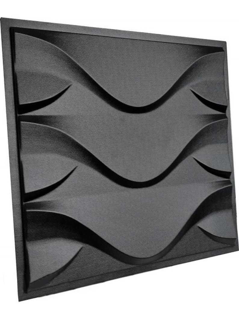 Ripple ABS Plastic Mold 3D Panel for Making From Plaster - Etsy
