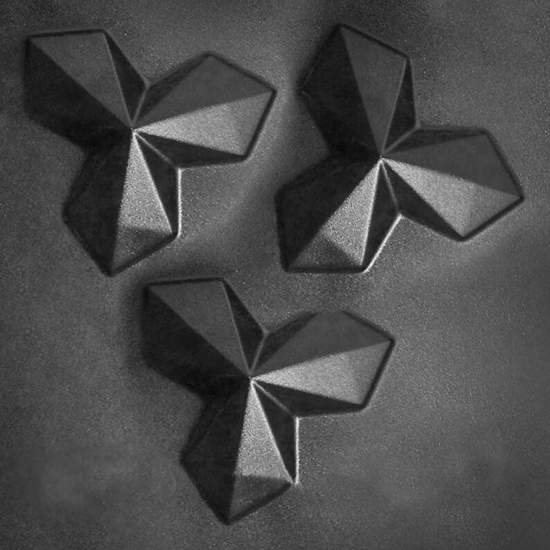 Trefoil ABS Plastic Mold 3D Panel for Making From Plaster - Etsy