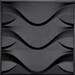Ripple ABS Plastic Mold 3D Panel, for Making From Plaster gypsum or ...