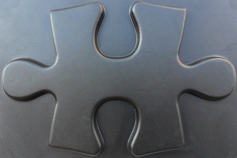 Puzzle ABS Plastic Mold 3D Panel for Making From Plaster - Etsy