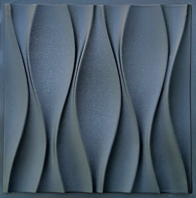 Kuwin ABS Plastic Mold 3D Panel, for Making From Plaster gypsum or ...