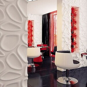 Capsul ABS Plastic Mold 3D Panel, for Making From Plaster gypsum or ...