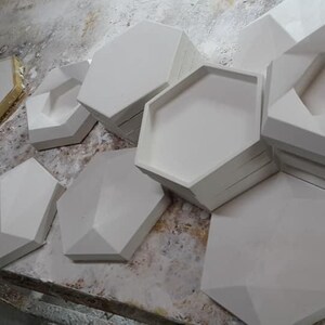 Honeycomb Moss Plastic Mold 3D Panel for Manufacture Decor - Etsy