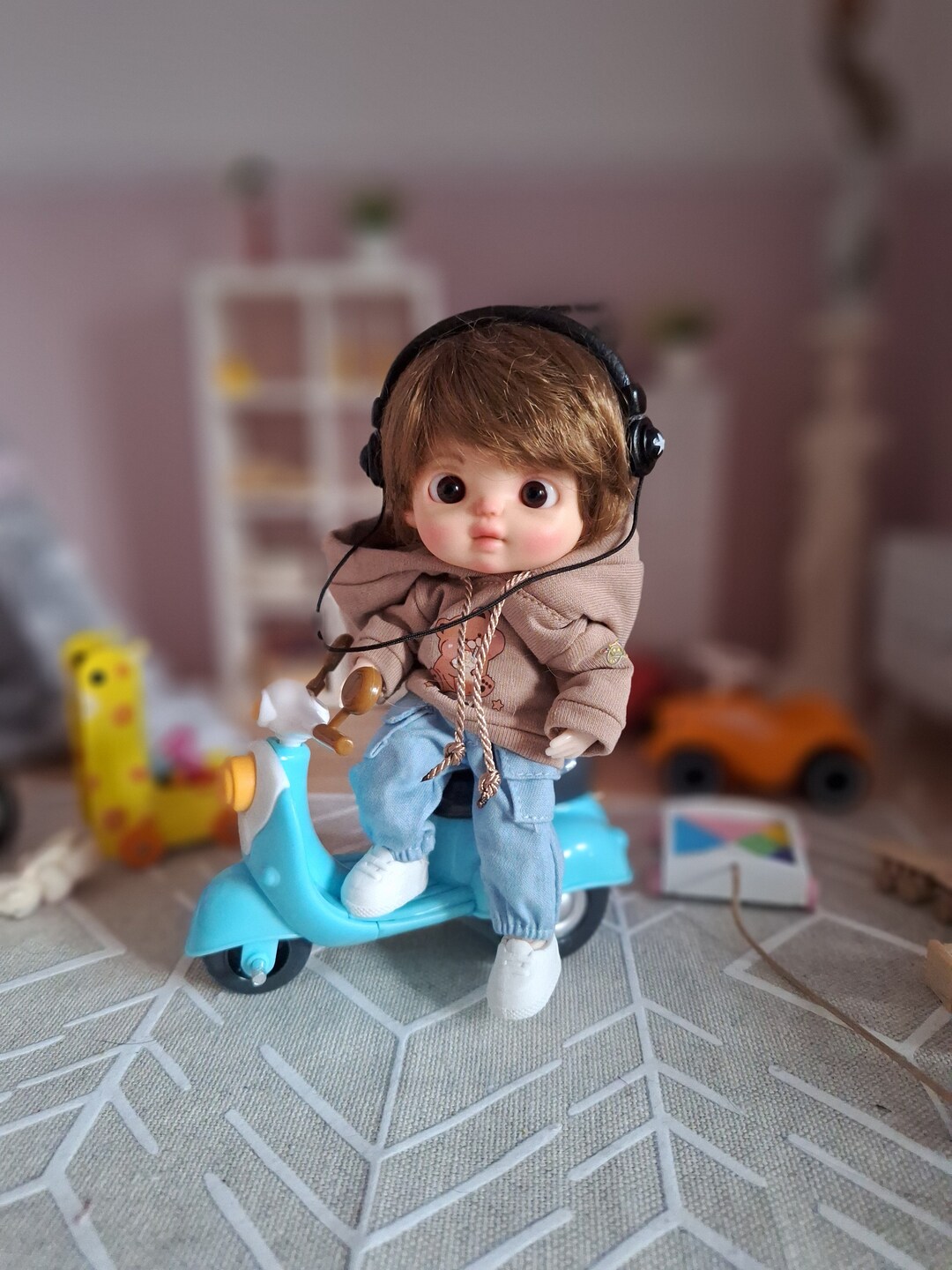 Ob11 Doll Boy Obitsu Custom Bjd Collectible Unique - Etsy