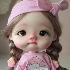 BJD Doll Diandian 27 Cm Collectible Art Doll With Goat Hair Wig Clothes ...