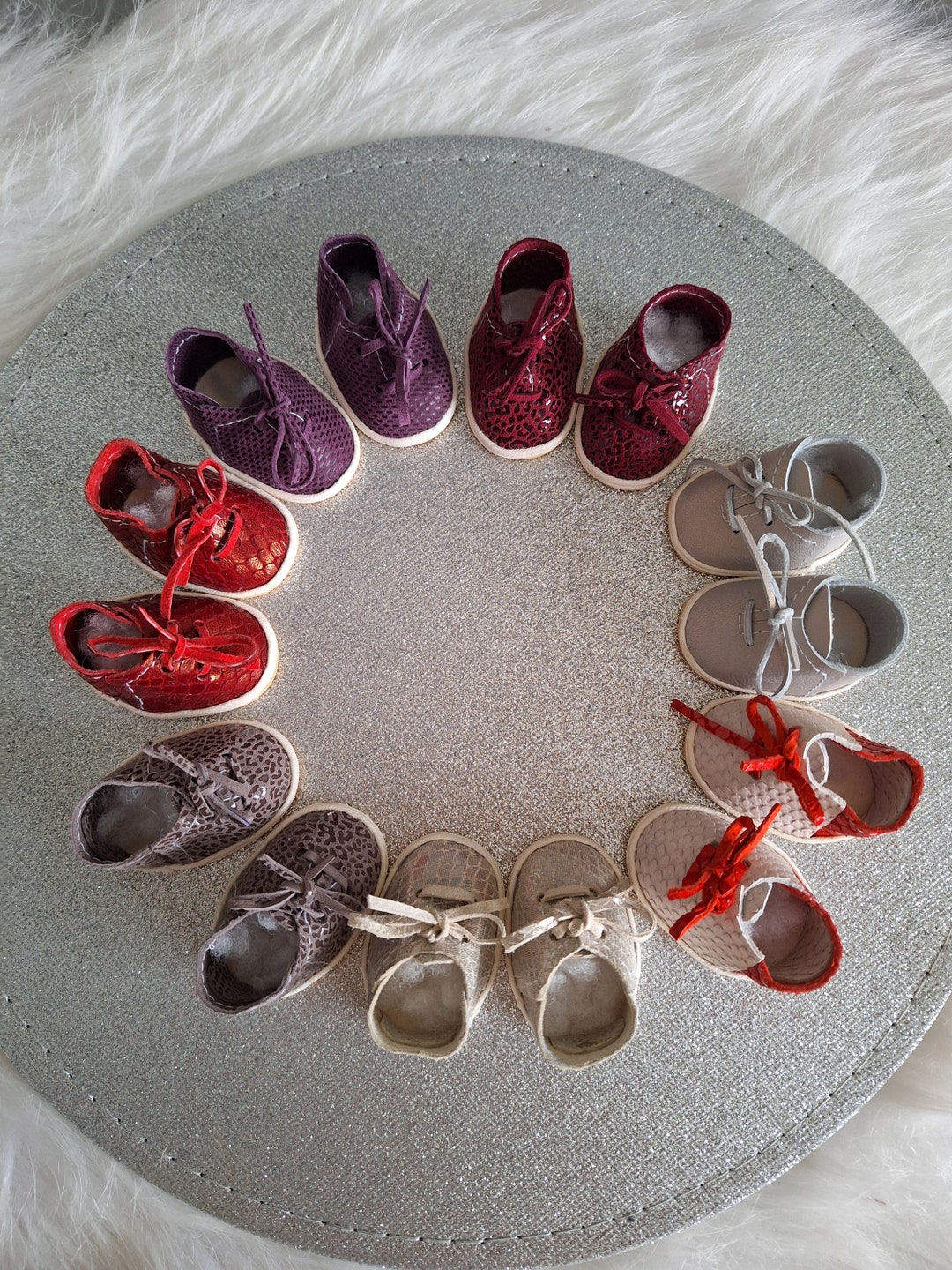 Handmade Doll Shoes, Corded Shoes, Sneakers Paola Reina - Etsy