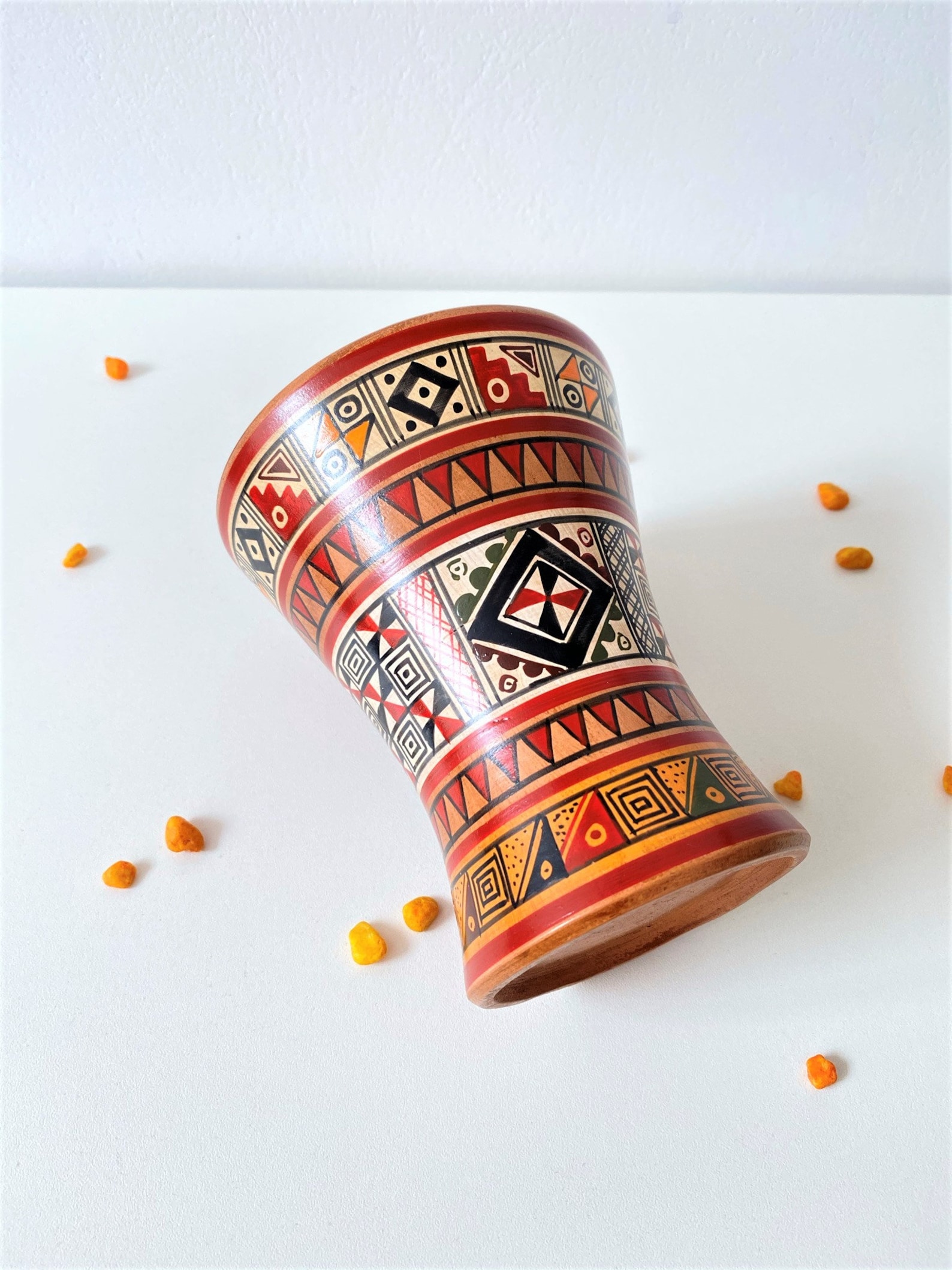 Peruvian Pottery Peruvian Vase Peruvian Pottery Cups Inca - Etsy