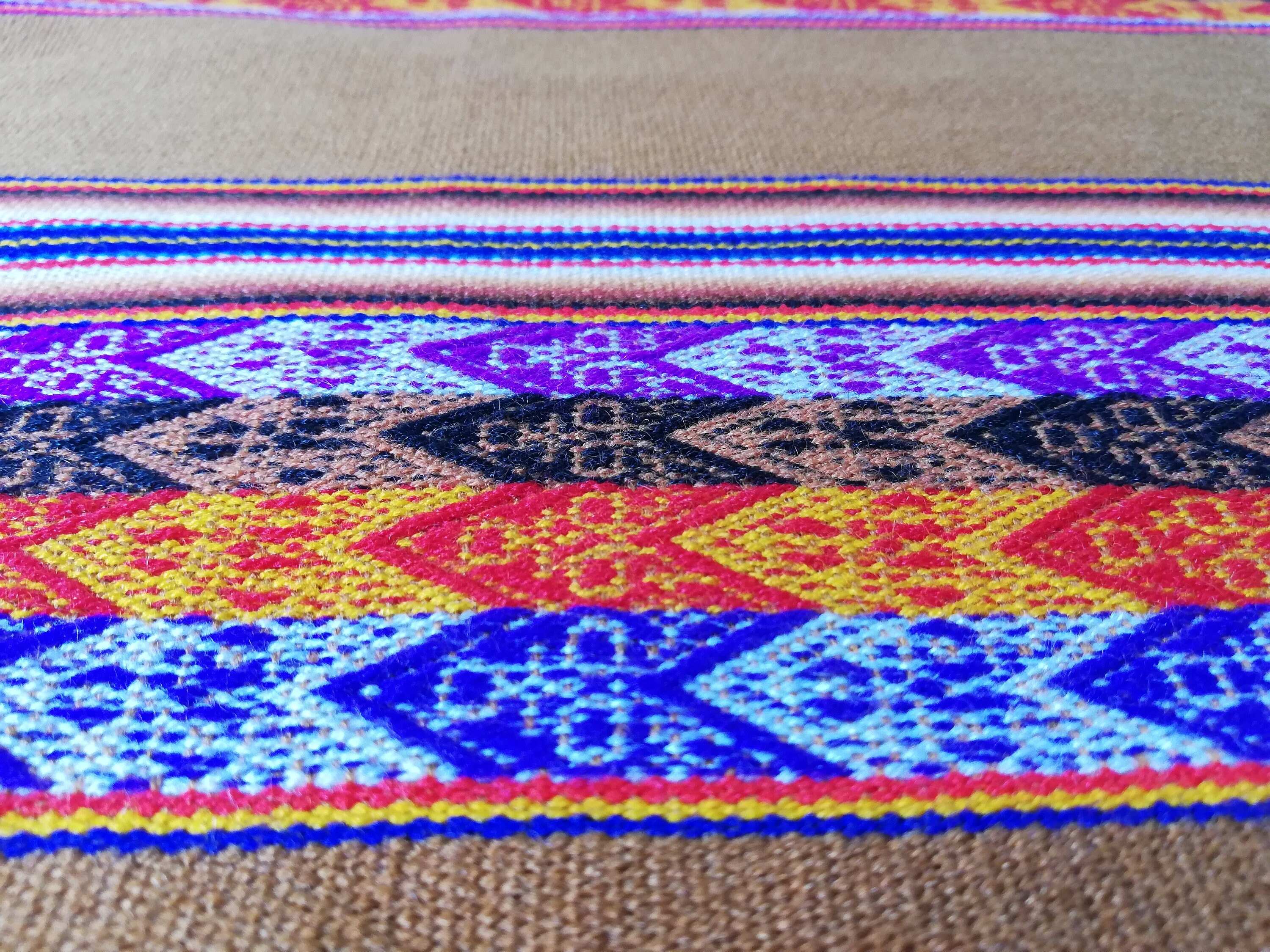 Peruvian Textiles Peruvian Blanket Peruvian Ethnic Tribal - Etsy