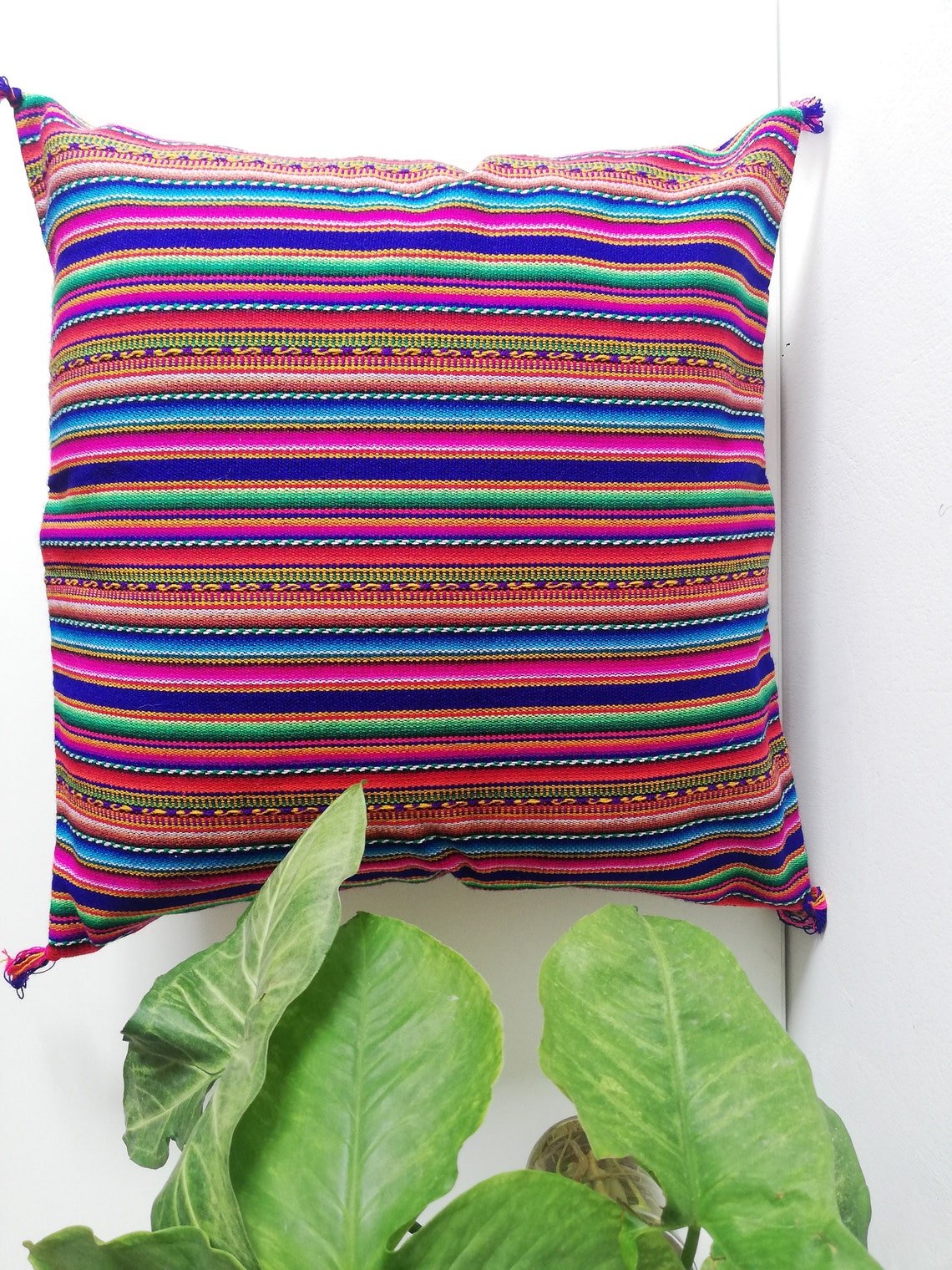 Peruvian Colorful Pillow Cases Blanket Cushions Peruvian - Etsy