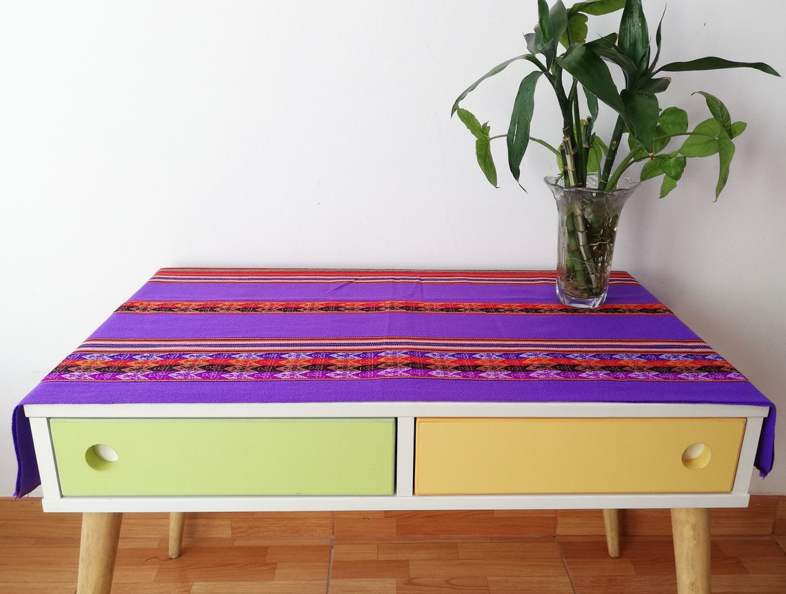 Peruvian Textiles Peruvian Blanket Peruvian Ethnic Tribal | Etsy