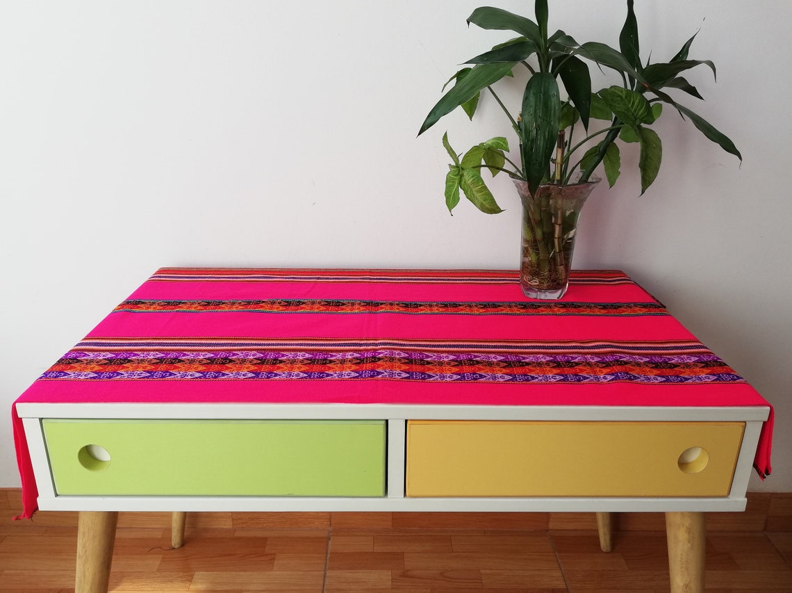 Peruvian Textiles Peruvian Blanket Peruvian Ethnic Tribal | Etsy