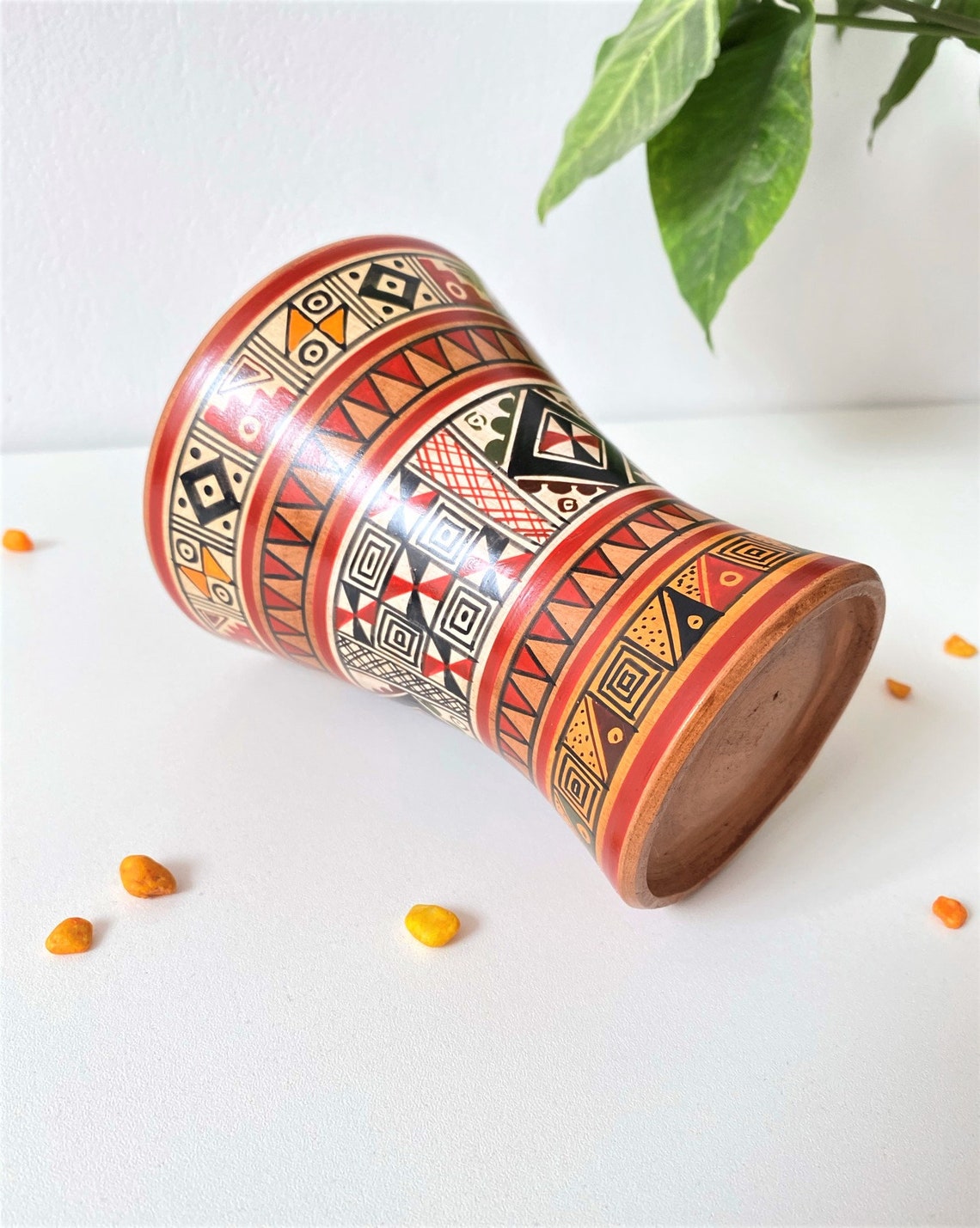 Peruvian Pottery Peruvian Vase Peruvian Pottery Cups Inca | Etsy