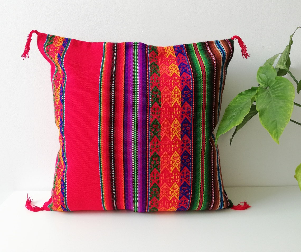 Innenkissen Peruvian Pillows Peruvian Cushion Cover Culture - Etsy