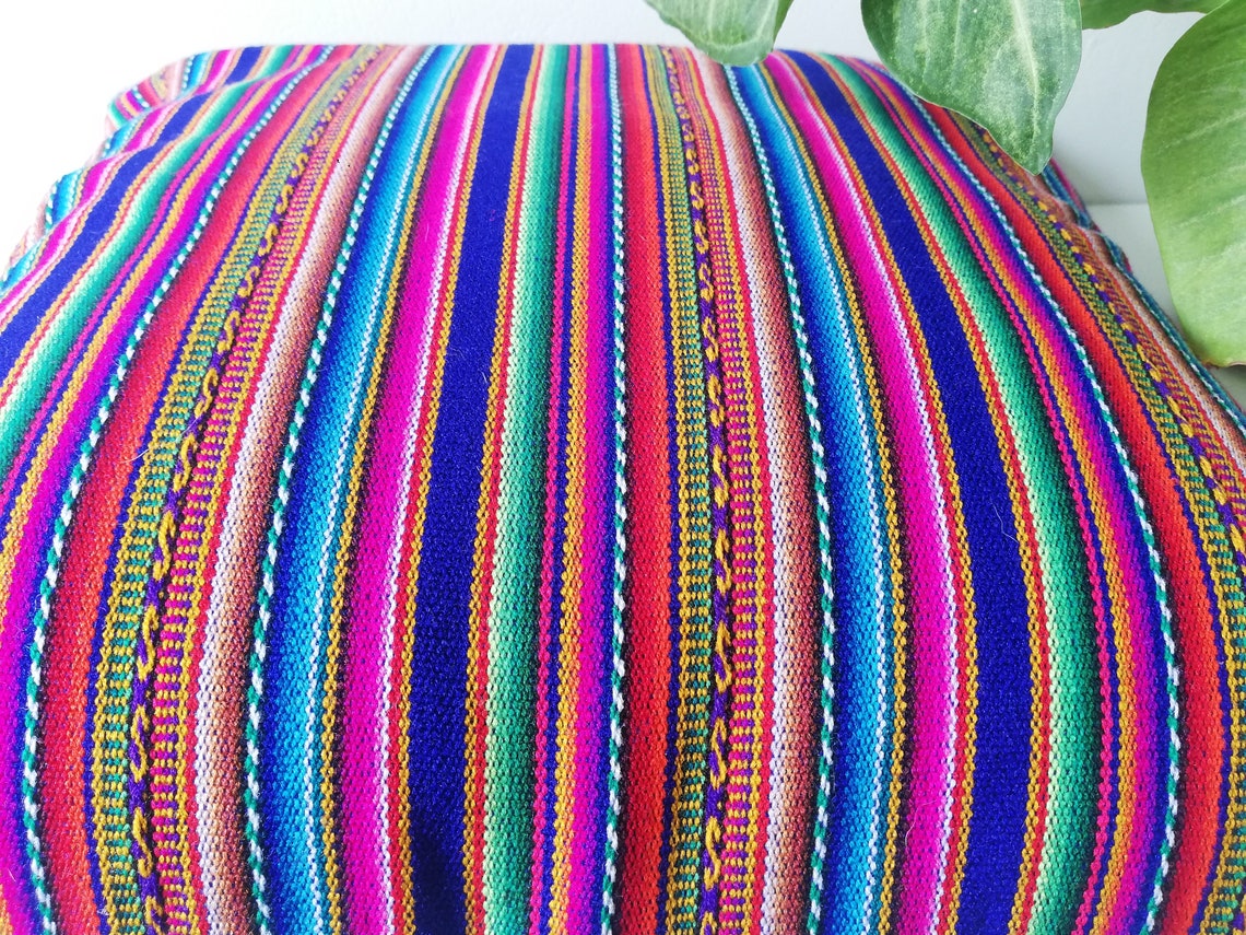 Peruvian Colorful Pillow Cases Blanket Cushions Peruvian - Etsy