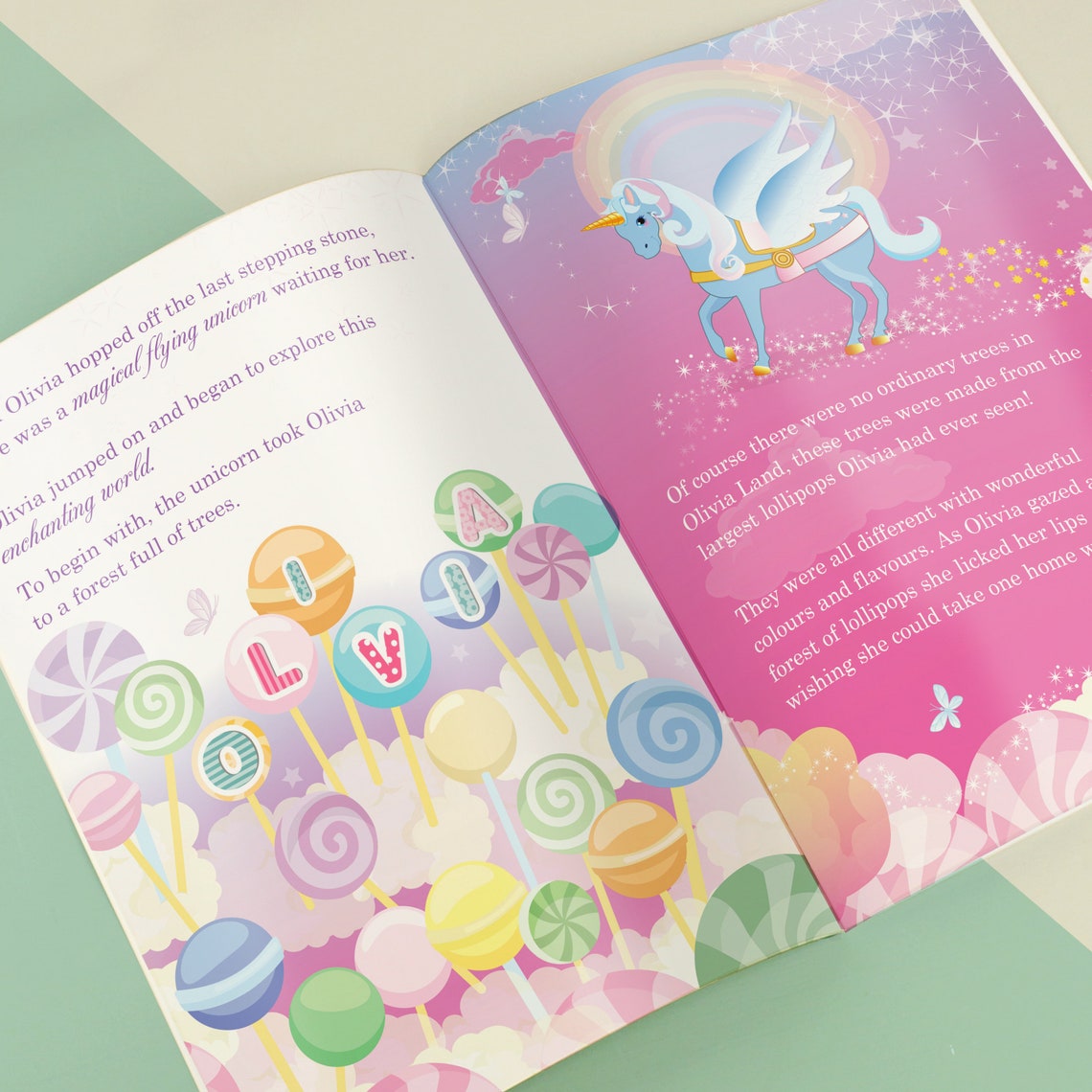Personalised Girl's Star in Your Own Adventure Princess and Unicorn ...