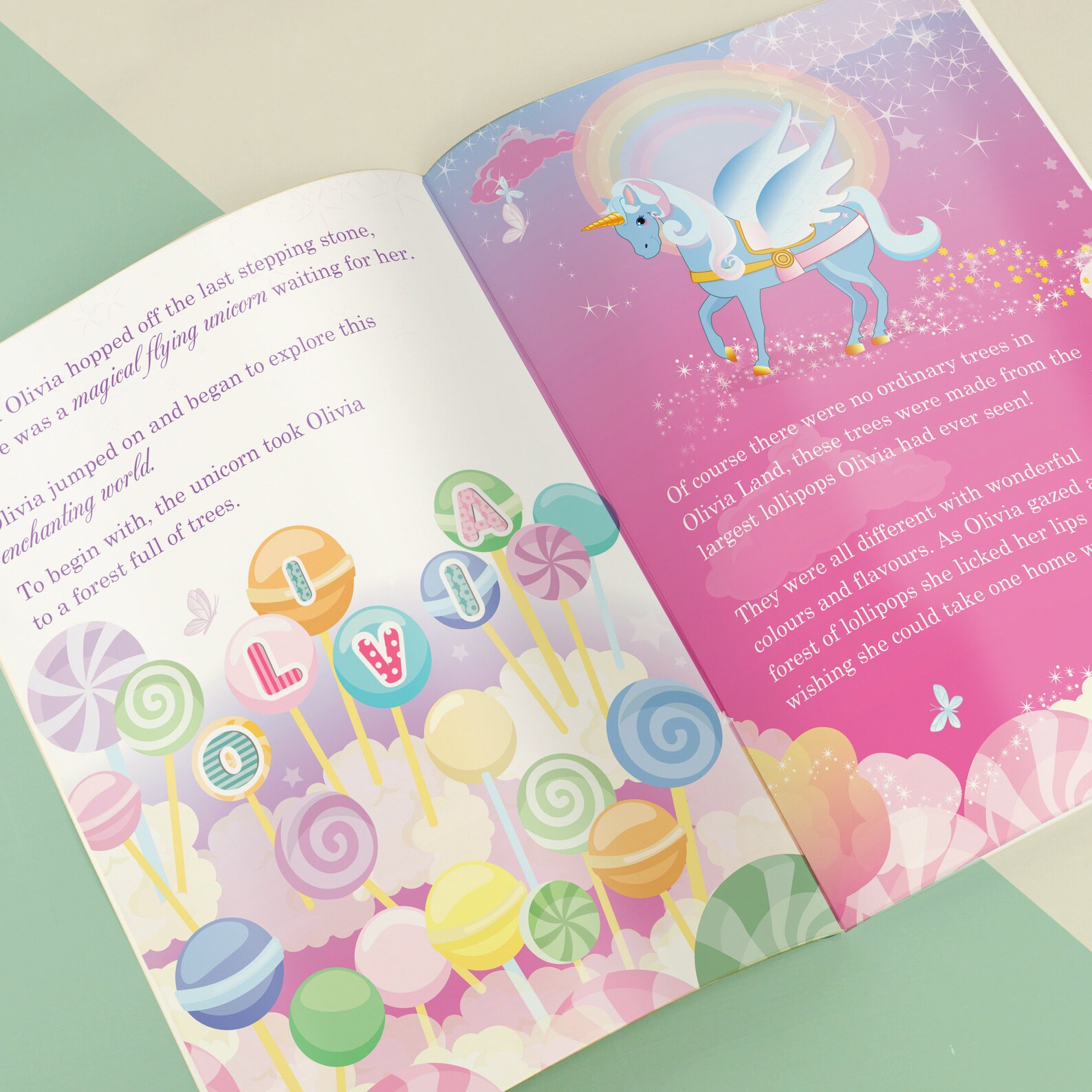 Personalised Girl's Star in Your Own Adventure Princess and Unicorn ...