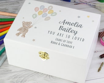 Baby Keepsake Box - Etsy