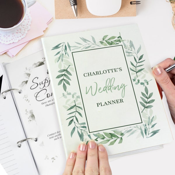 Personalized Wedding Planner - Etsy