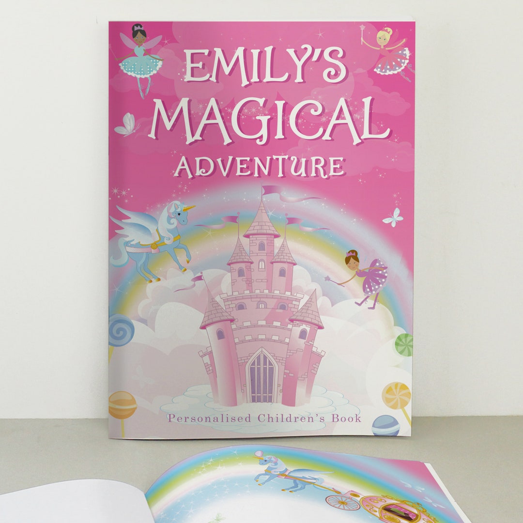 Personalised Girl's Star in Your Own Adventure Princess and Unicorn ...