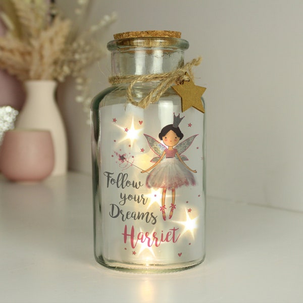 Girls Glass Night Lamp - Etsy