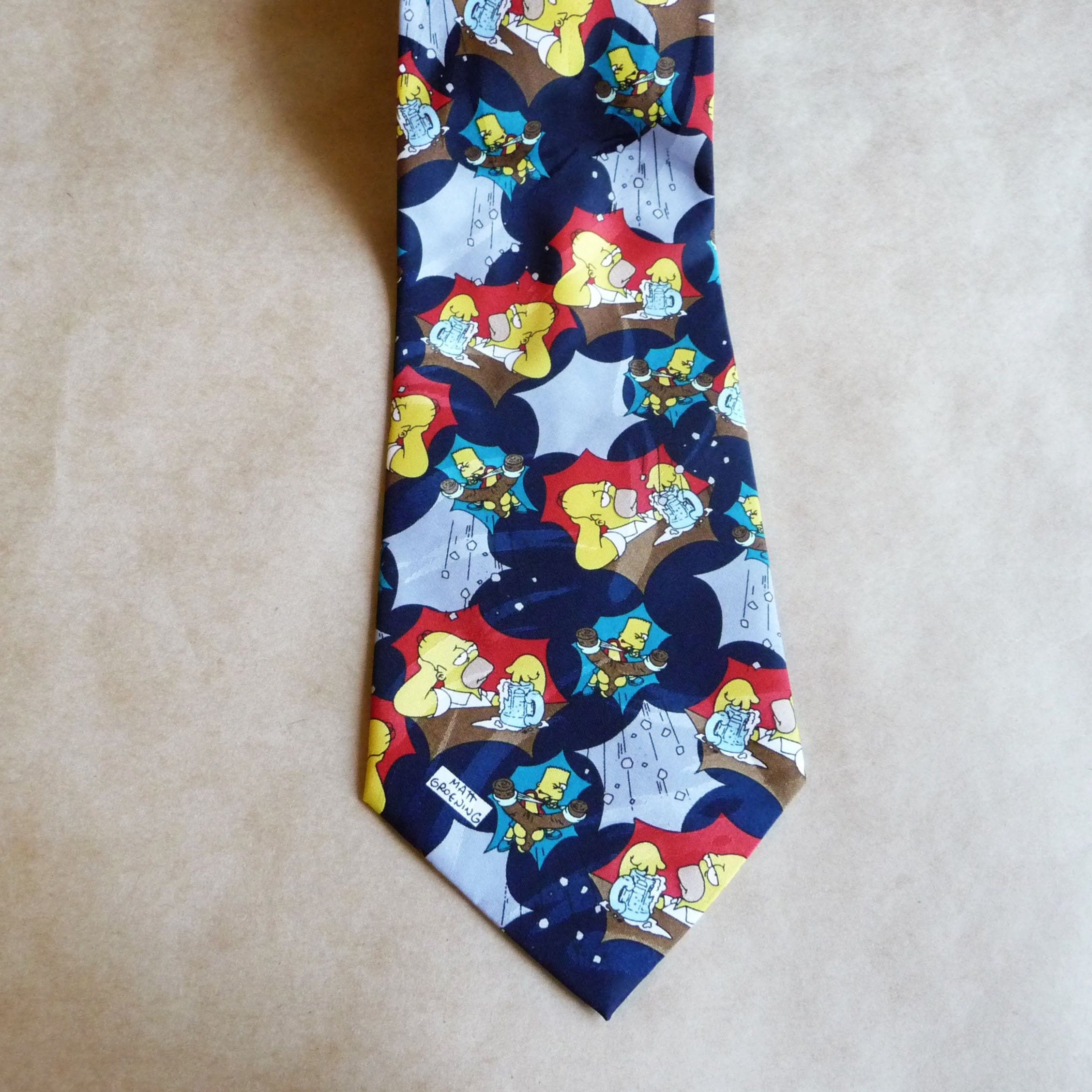 Cartoon Tie Movie Lovers Gift Movie Neck Tie 90s Nostalgia Gift Funny ...