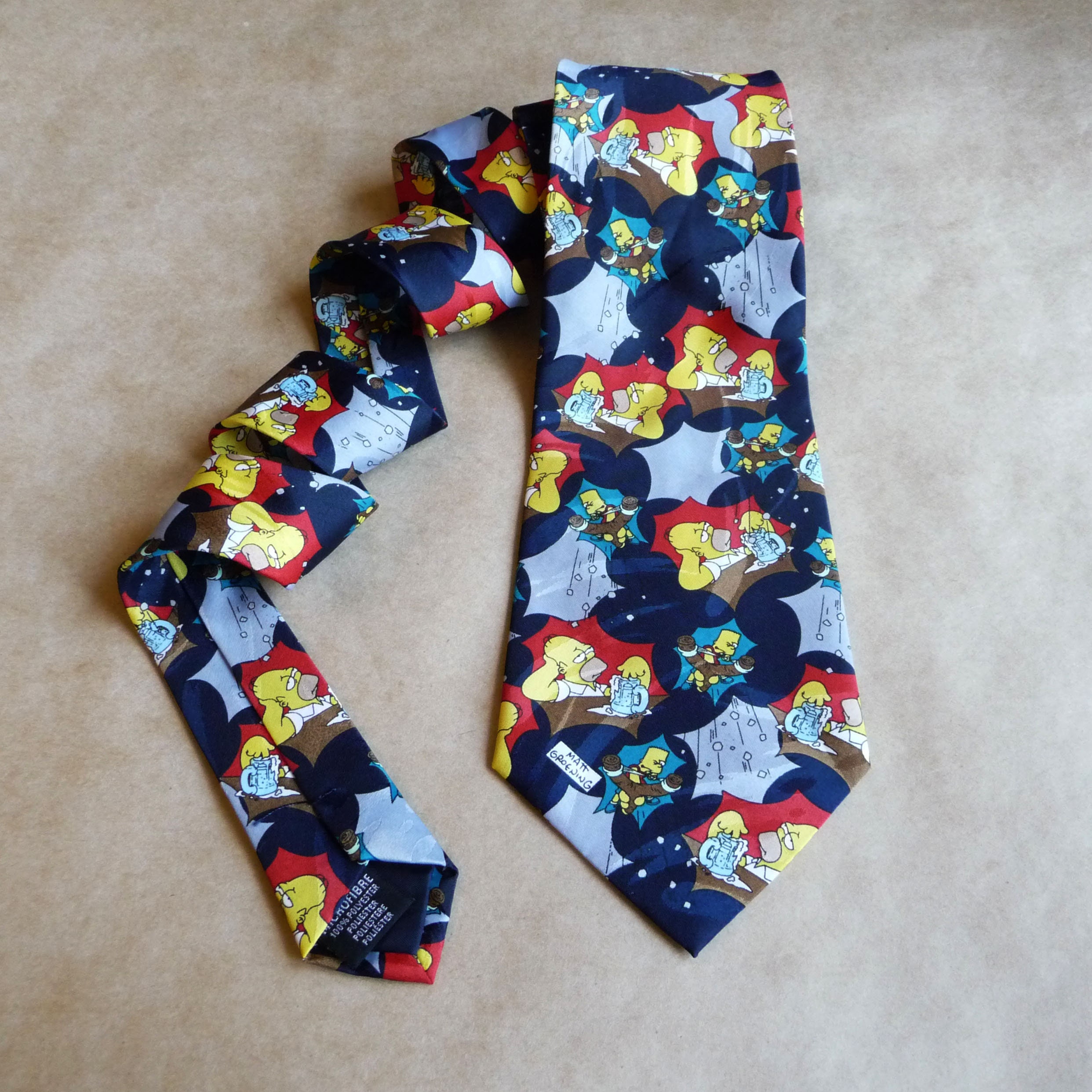 Cartoon Tie Movie Lovers Gift Movie Neck Tie 90s Nostalgia Gift Funny ...