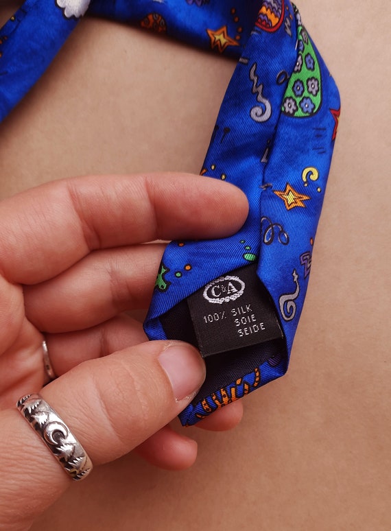 Hot air balloon with basket tie Funny tie geek gifts … - Gem