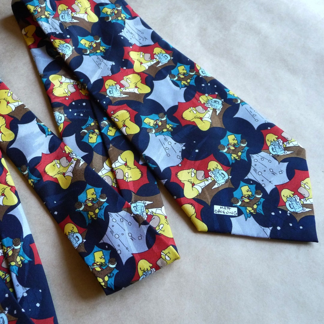Cartoon Tie Movie Lovers Gift Movie Neck Tie 90s Nostalgia Gift Funny ...