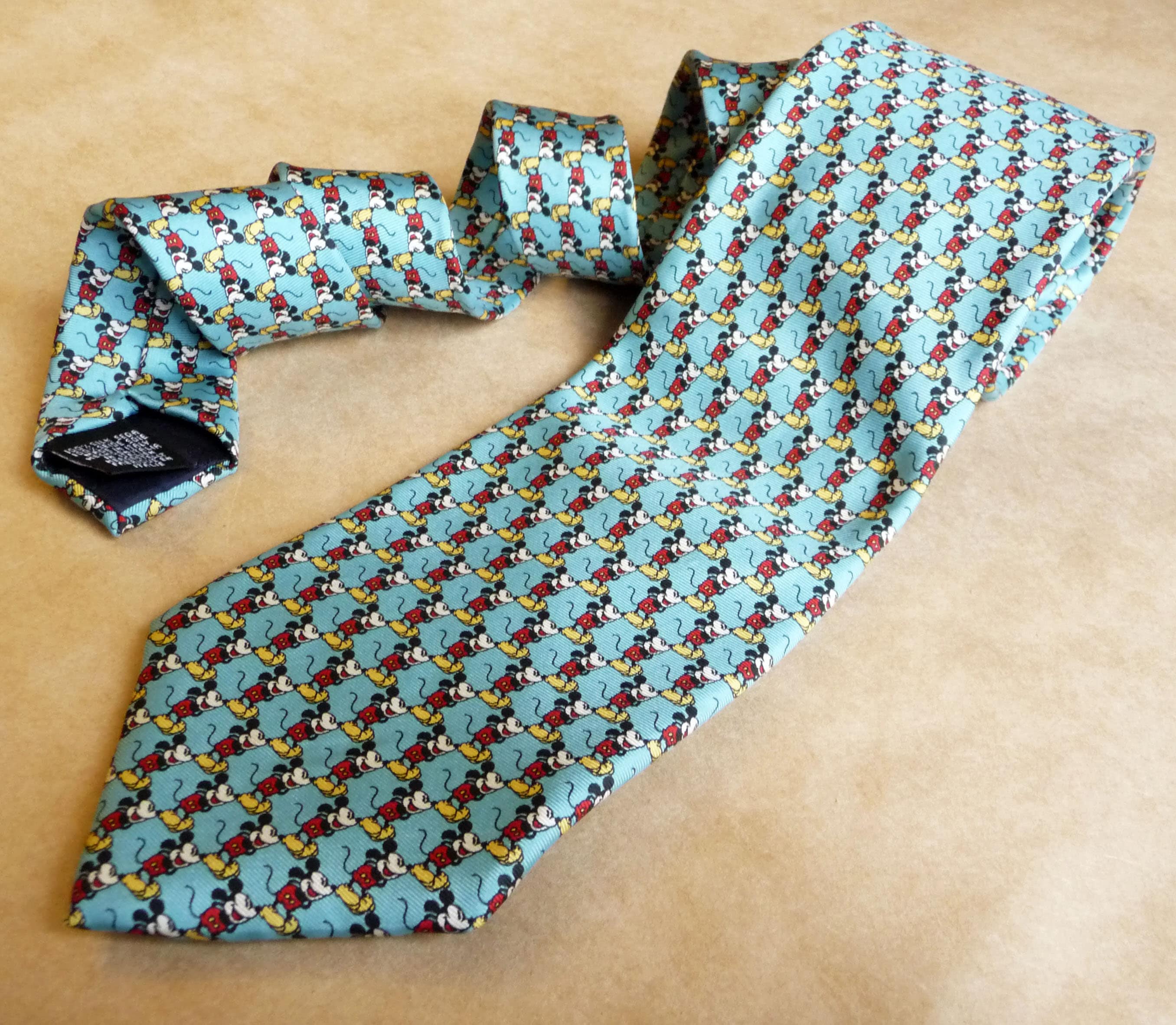 Cartoon Tie Geek Gift for Him Funny Neckties Silk Mans Gift - Etsy