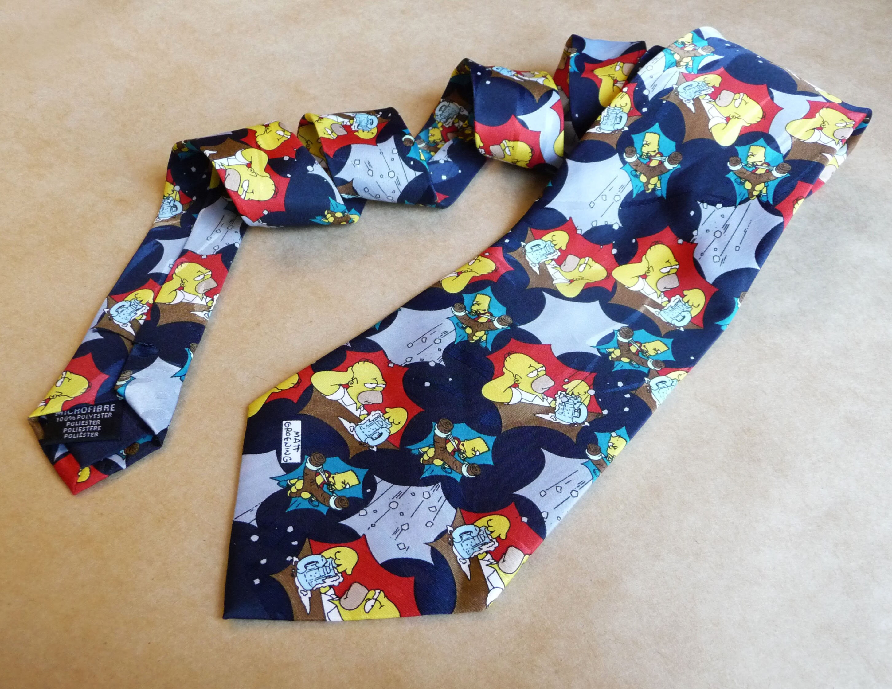 Cartoon Tie Movie Lovers Gift Movie Neck Tie 90s Nostalgia Gift Funny ...