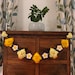 Handmade Felt Easter Chick Garland, Spring Wall Decor - Etsy