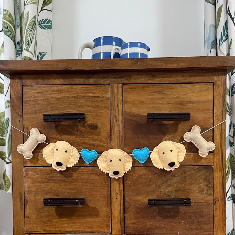 Dog Bone Garland - Etsy