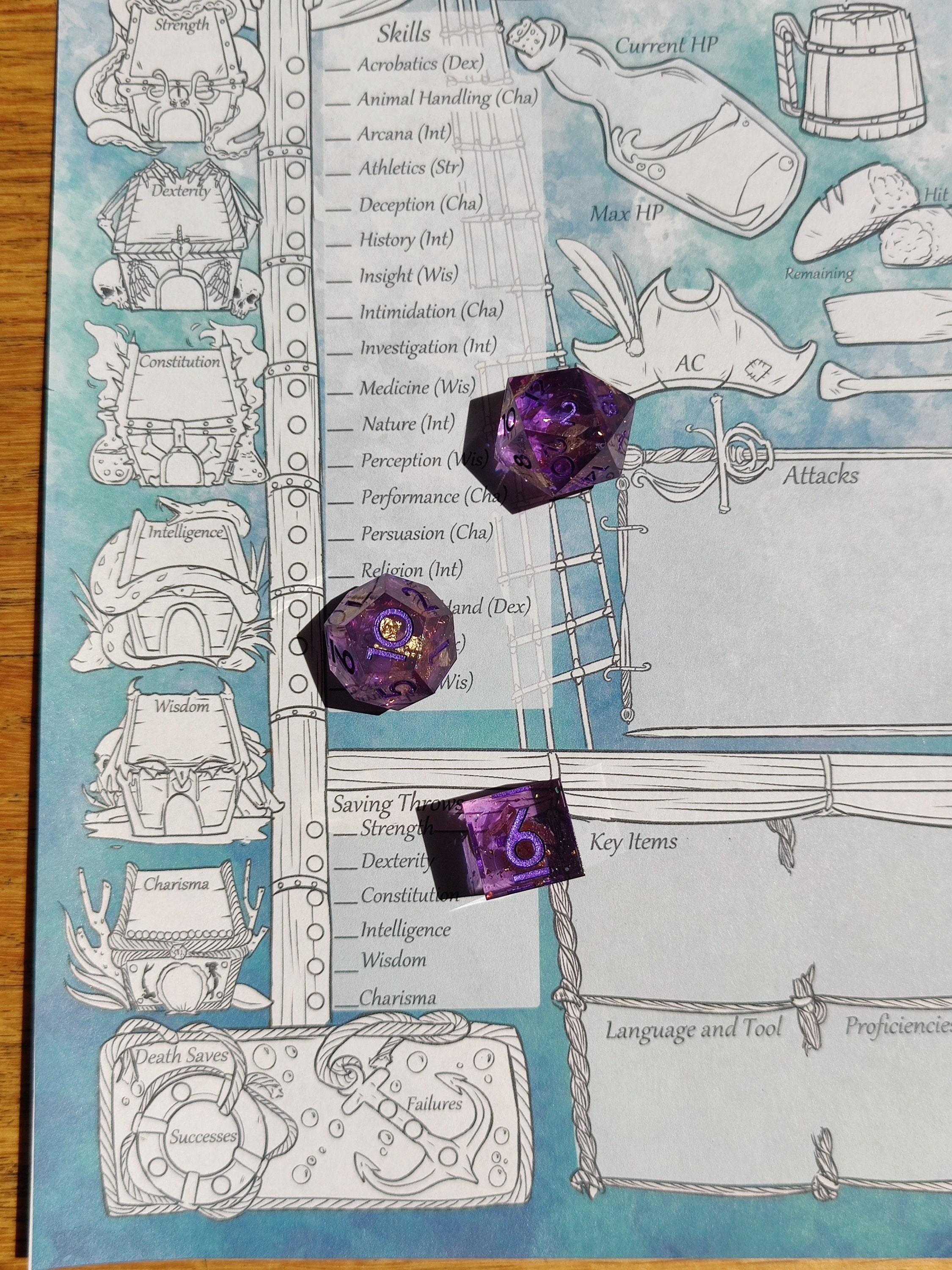 Swashbuckler Downloadable PDF Character Sheets for D&D 5e - Etsy