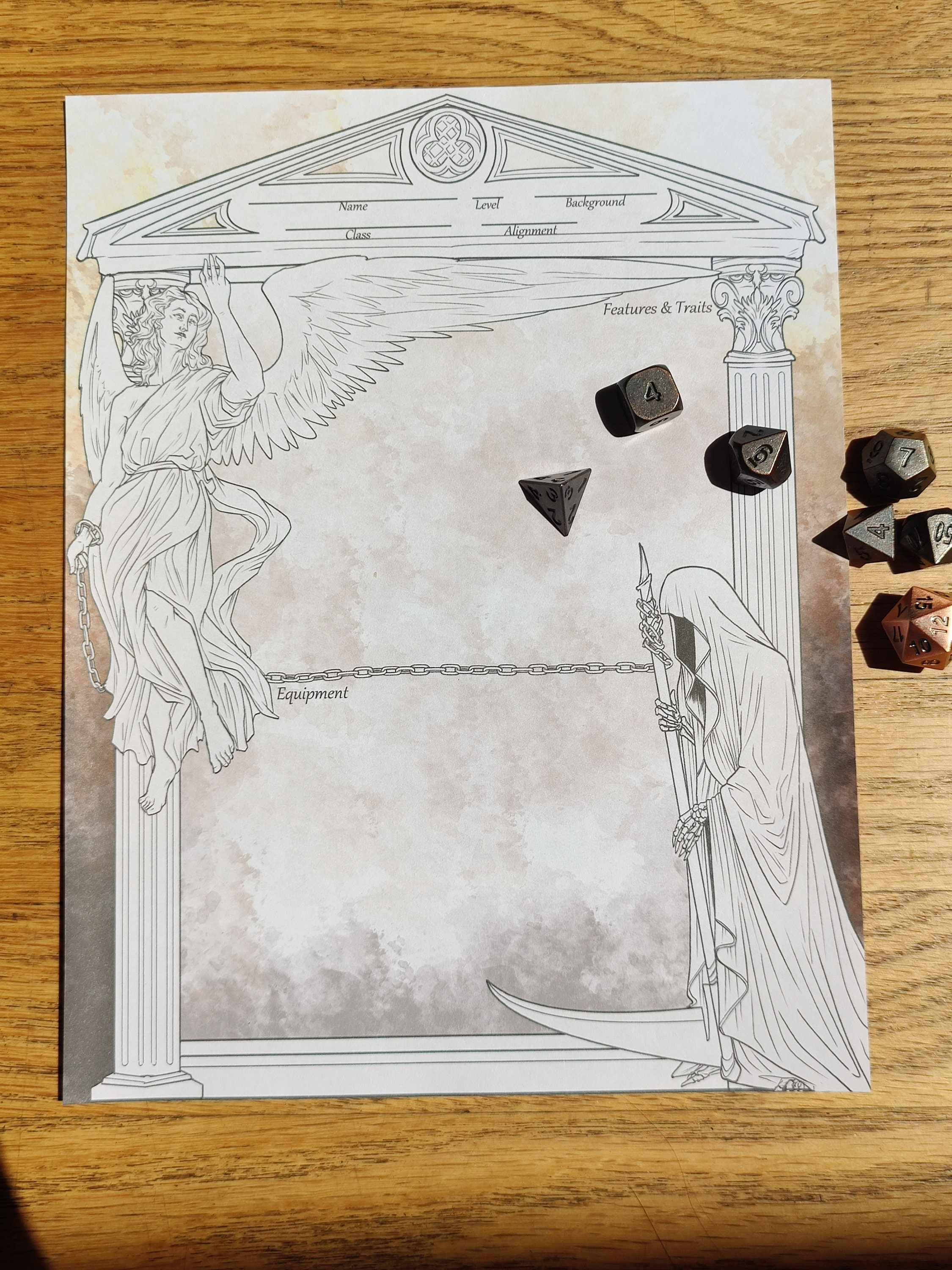 Victorian Grave Downloadable/fillable PDF Character Sheets - Etsy