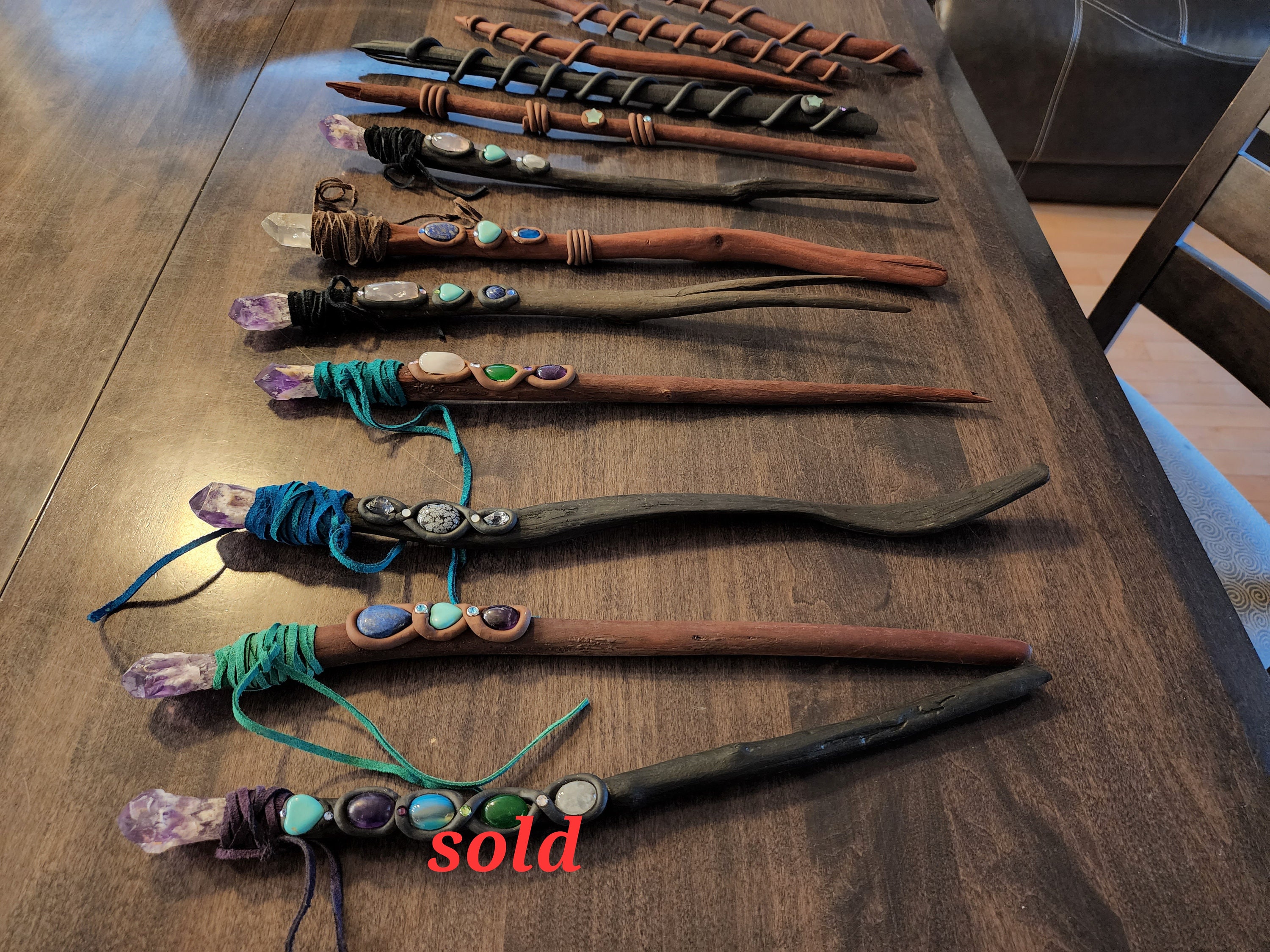 Magical Whimsical Witchy Wands - Etsy