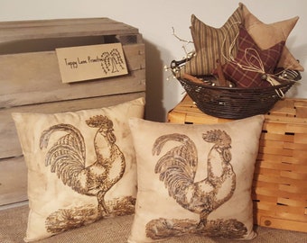 Primitive pillows | Etsy