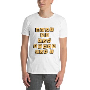 What Do You Stand for Tshirt Stand for Something Pop Culture T-shirt ...