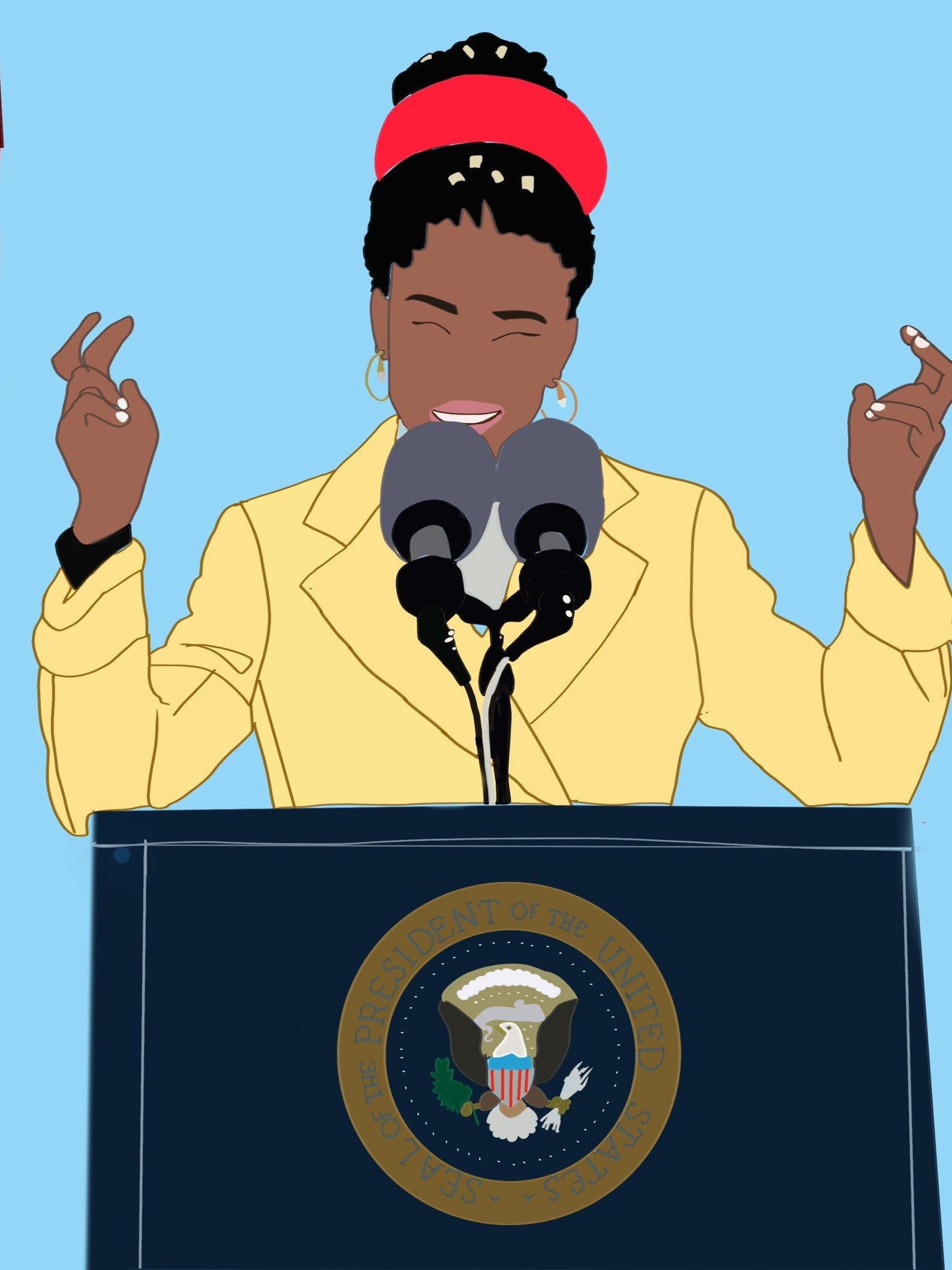 Faceless Digital Art Custom Animation With Lips Eyebrows and - Etsy