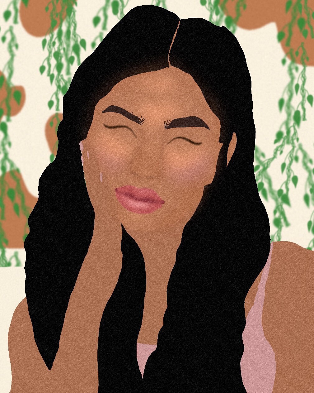 Faceless Digital Art Custom Animation With Lips Eyebrows and - Etsy