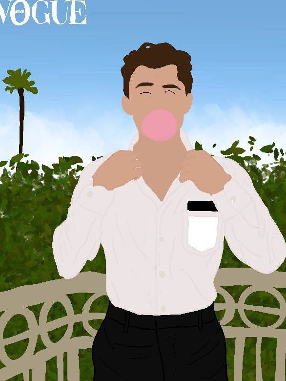 Faceless Digital Art Custom Animation With Lips Eyebrows and - Etsy