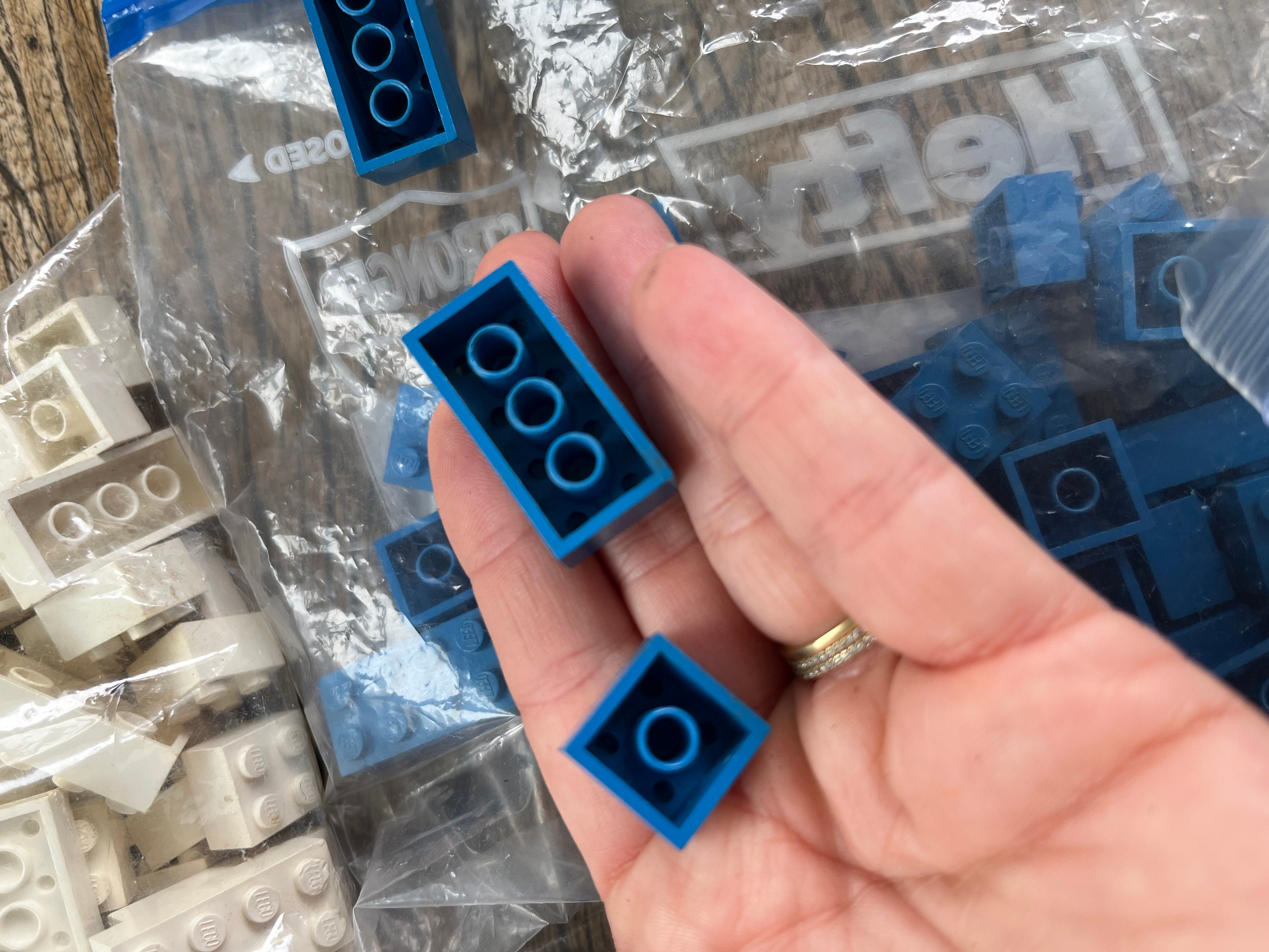 Vintage 70's/80's Lego Space Space Supply Station Bricks White and Blue ...