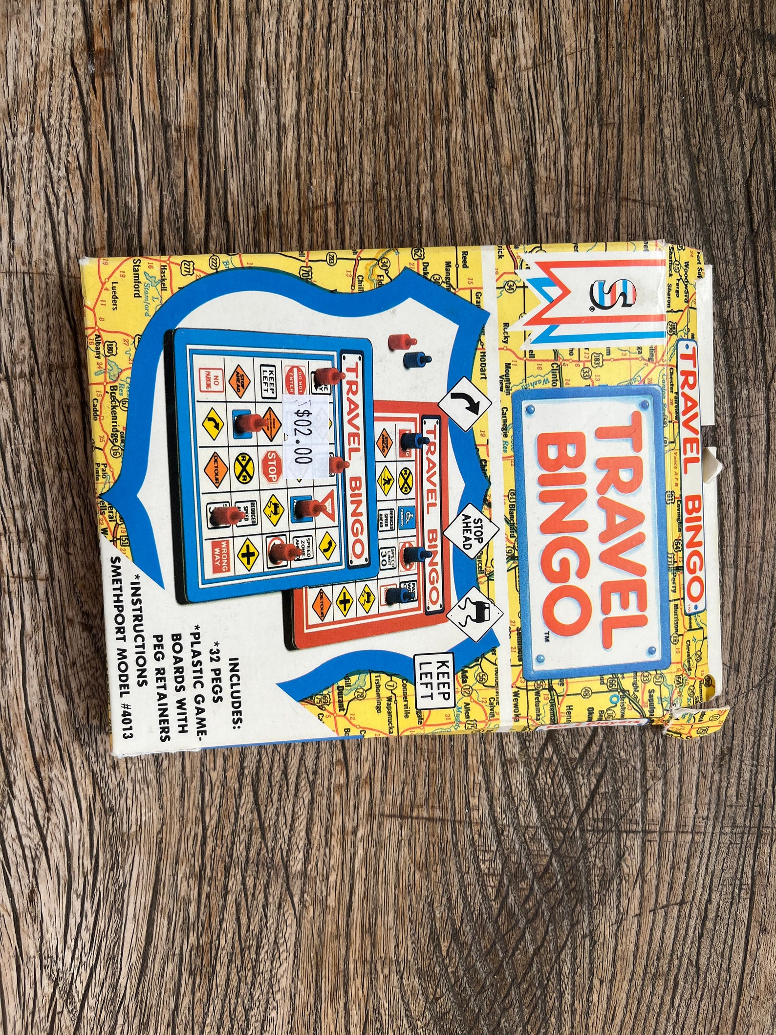 Vintage 1986 Travel Bingo Game Milton Bradley Smethport - Etsy